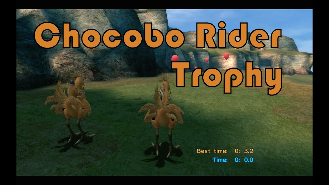 Final Fantasy X HD: Chocobo Rider Trophy - YouTube