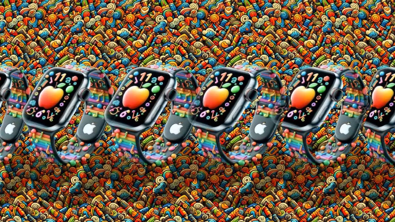 An Apple a Day 🍎 - 3D Stereogram Illusions - YouTube