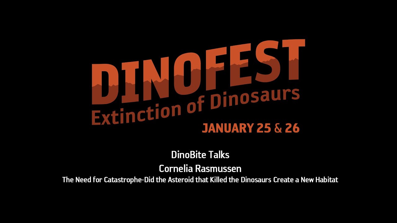 Cornelia Rasmussen at NHMU DinoFest 2020 - YouTube