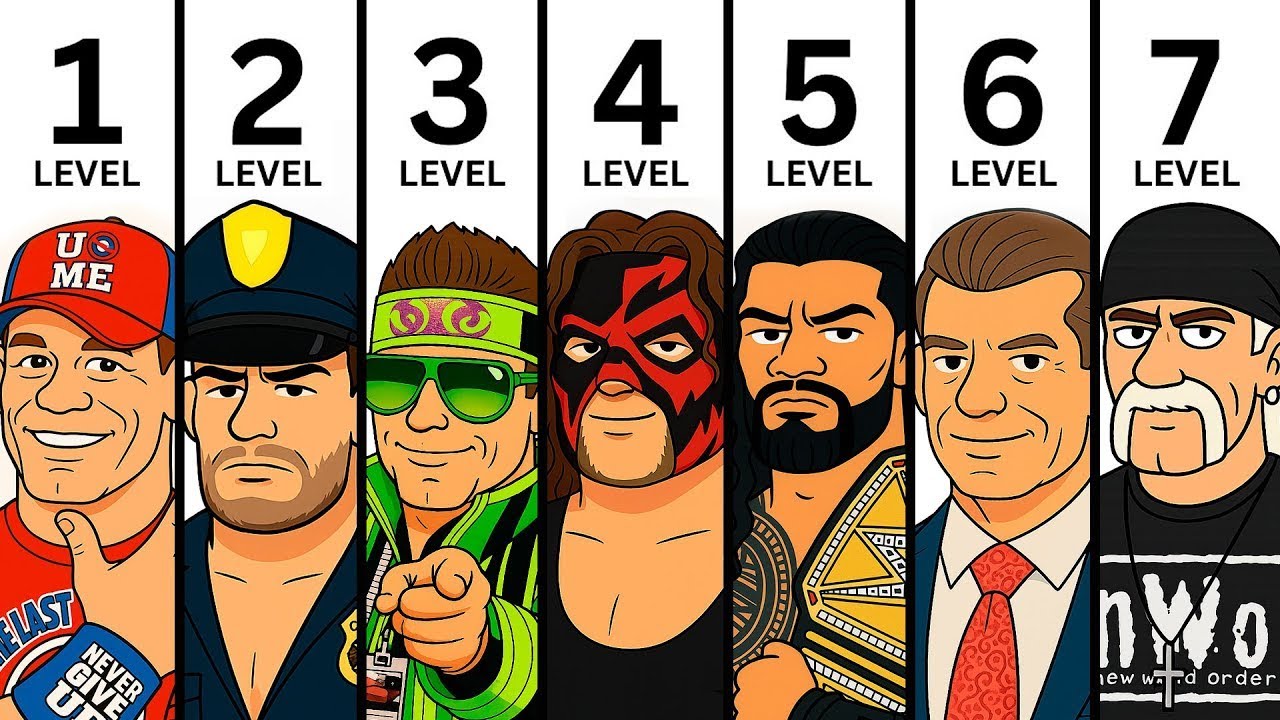 The 7 Levels of WWE Villain Explained In 11 Minutes! - YouTube