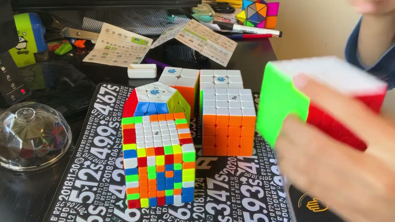 New cubes from daily puzzles - YouTube