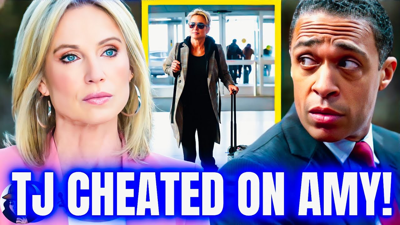 HUMILIATED & ANGRY|Amy DITCHES TJ Holmes 4Solo Vacay After ...