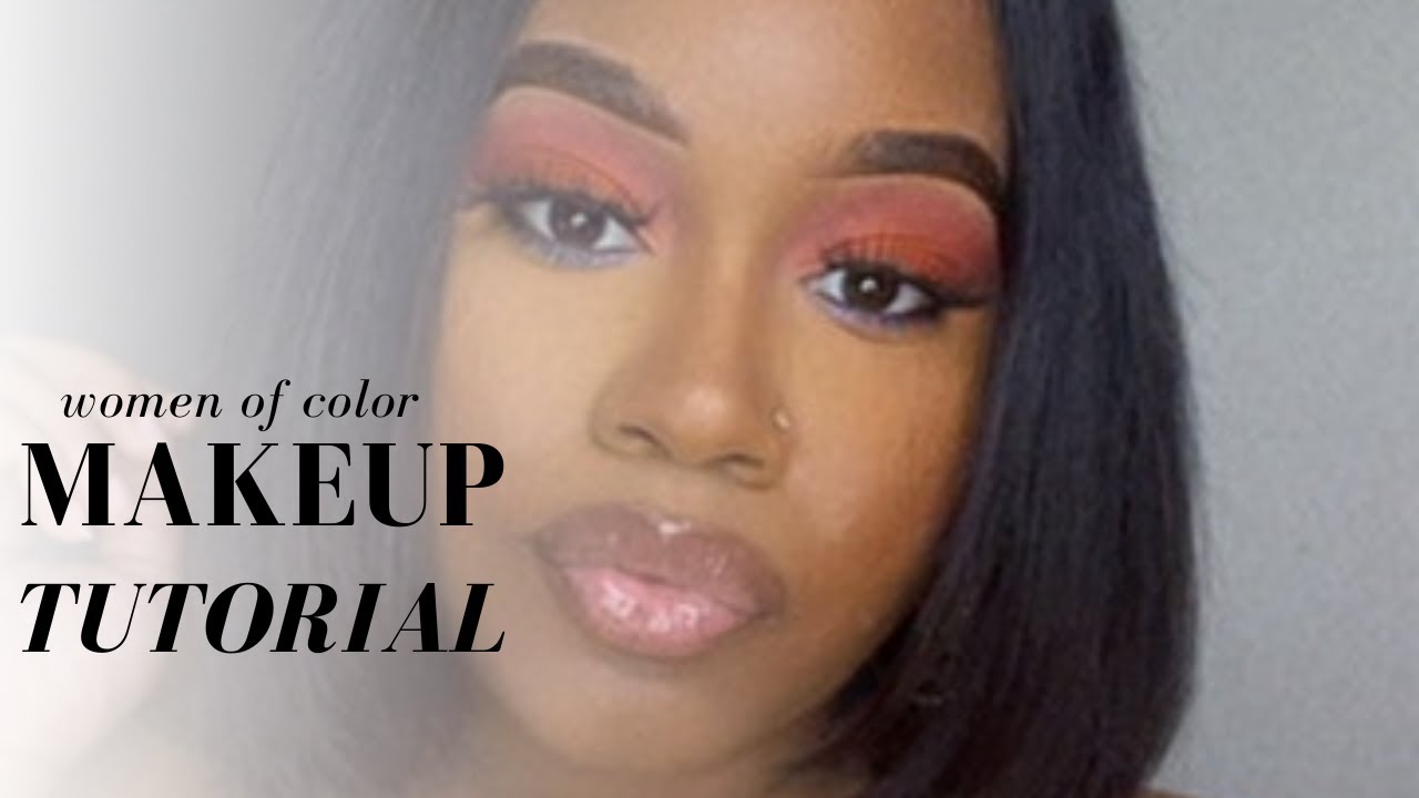 WOC | MAKEUP TUTORIAL *don't be afraid to use color* - YouTube