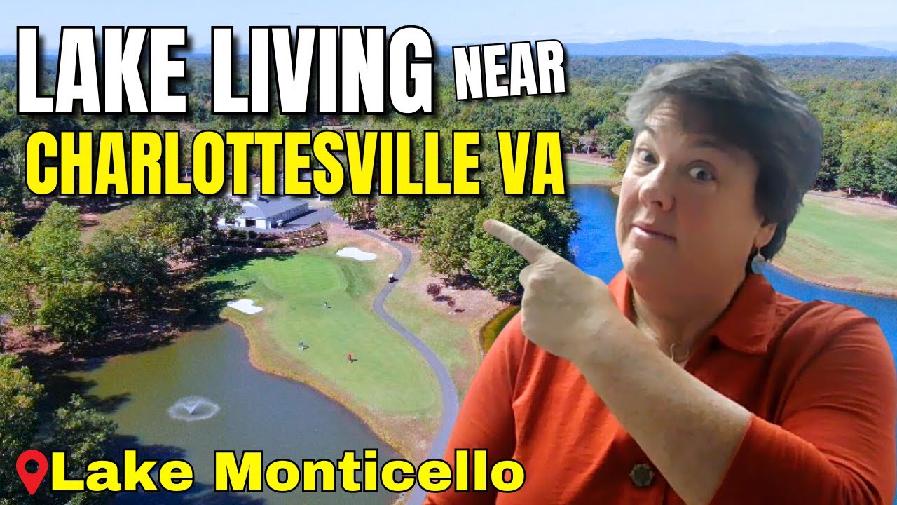 SMALL TOWN LAKE LIVING Near Charlottesville VA [Lake Monticello ...