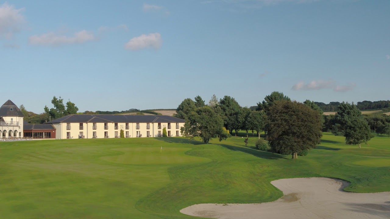 Lanhydrock Hotel and Golf Club Hole 18 - YouTube