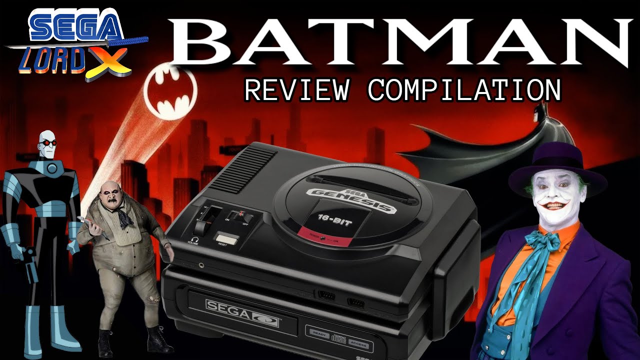 Batman Review Compilation - Genesis & Sega CD - YouTube
