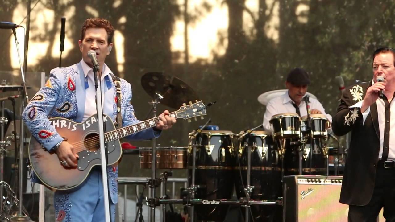 Chris Isaak & Scott Plunkett - 2014 Hardly Strictly Bluegrass - YouTube
