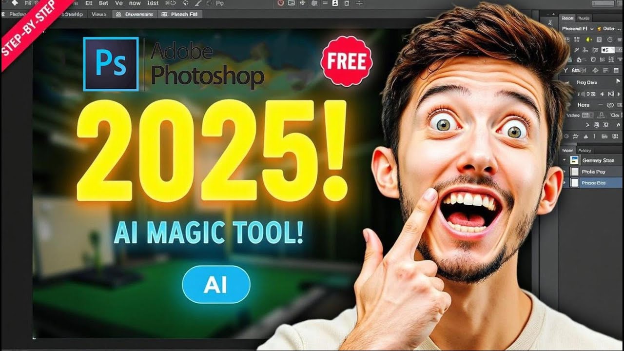 Adobe Photoshop Beta 2025 FREE! | Full Installation | Generative Fill Tutorial | (Step-by-Step ...
