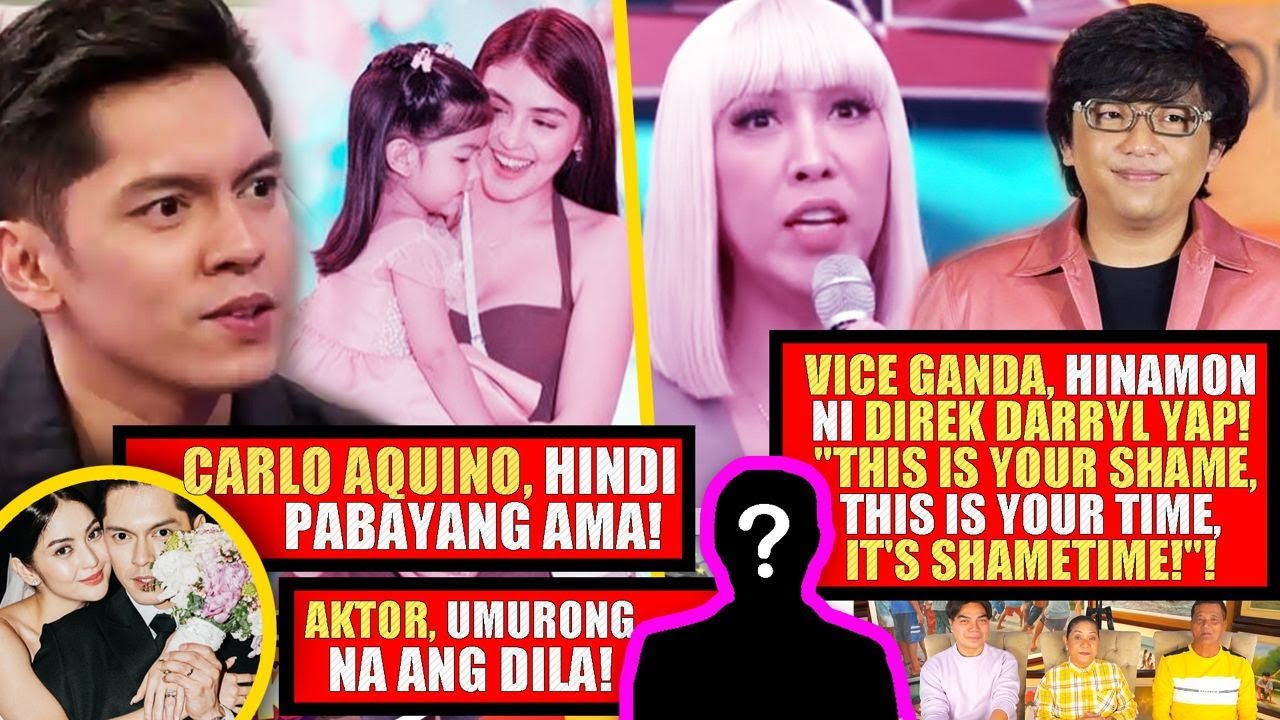 CARLO, KINAWAWA RAW SINA TRINA AT MITHI! PARODY NI DIREK DARRYL, "MGA ...