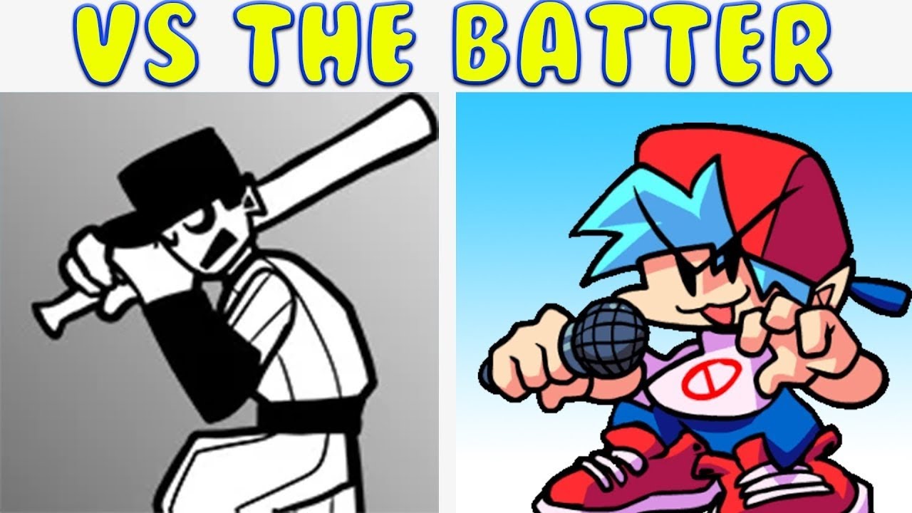Friday Night Funkin' VS The Batter // Mid-Effort [FNF MOD/HARD] - YouTube
