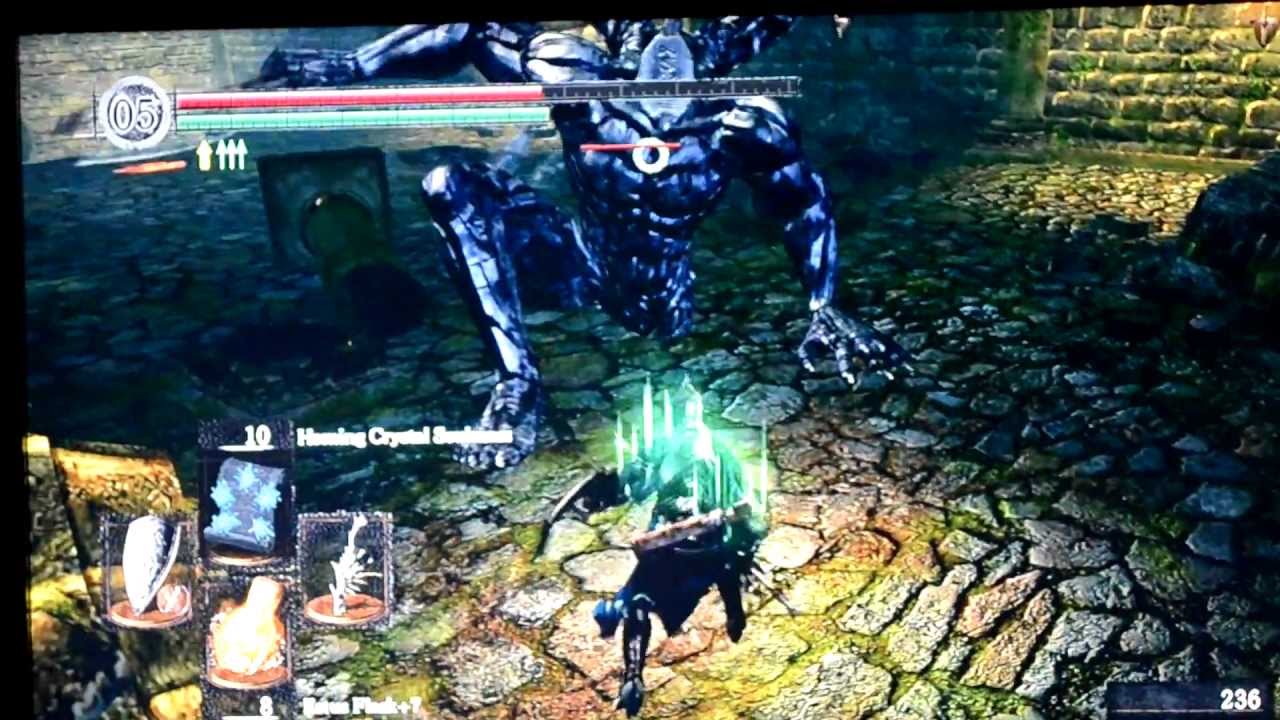 Dark Souls "vs" One Leg Demon - YouTube