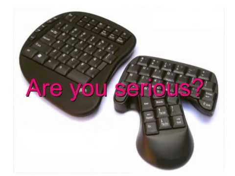 Ergonomic Keyboards for Carpal Tunnel Syndrome - YouTube