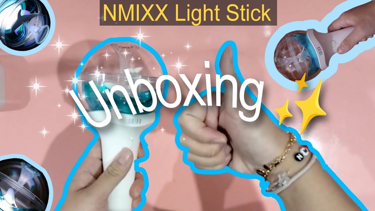 NMIXX light stick🐳💙🌊 - YouTube