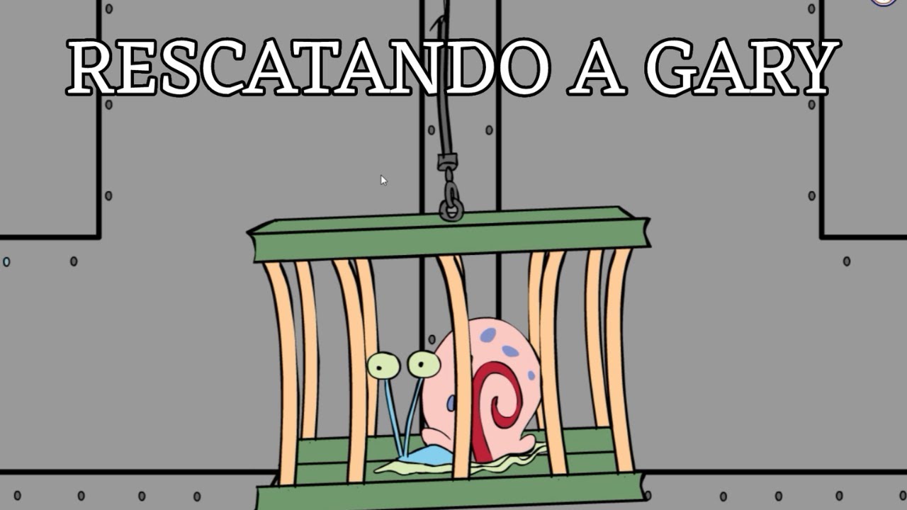 RESCATANDO A GARY | BOB ESPONJA SAW GAME - YouTube