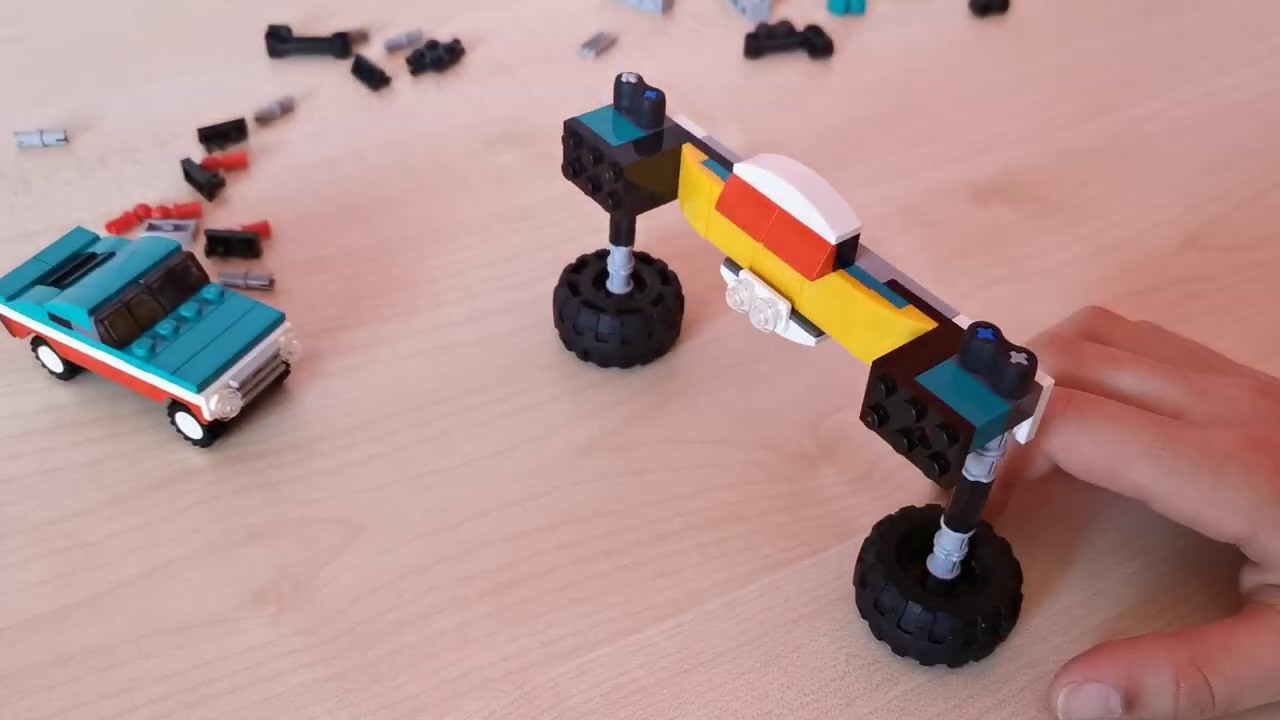 Lego Creator 3 in 1 Monster Truck Demolition Car Toy 31101 Build (Part ...