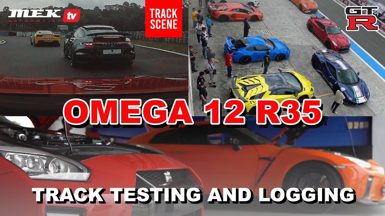 TRACK SCENE - 835WHP R35 GTR ON THE TRACK - PLUS A LOT OF SUPERCARS ...