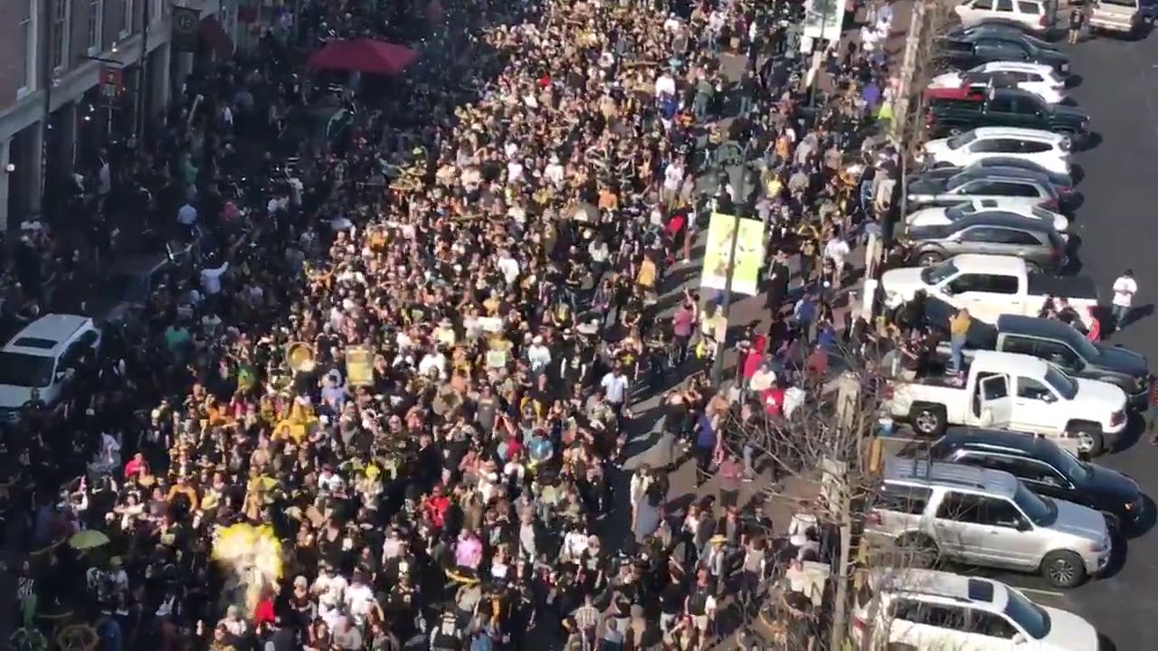 Saints Fans Protest Super Bowl 53 - YouTube