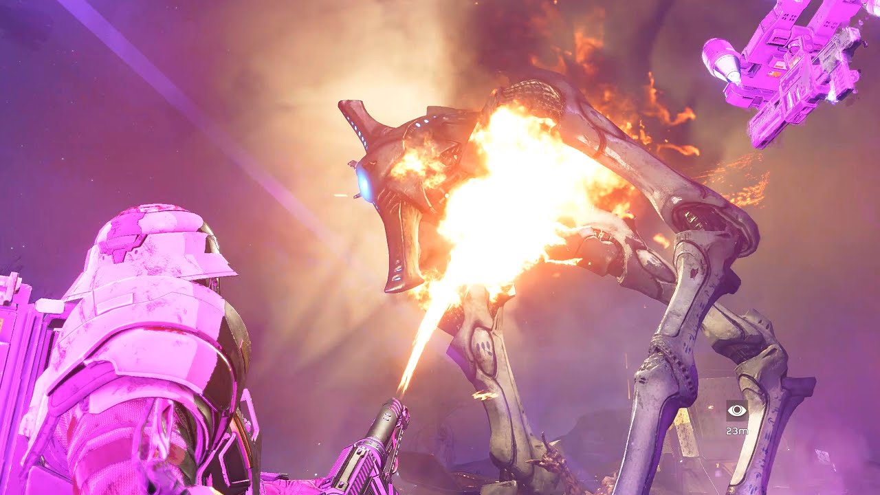 Battle with Illuminate - Super Helldive Difficulty - 4K Quality ...