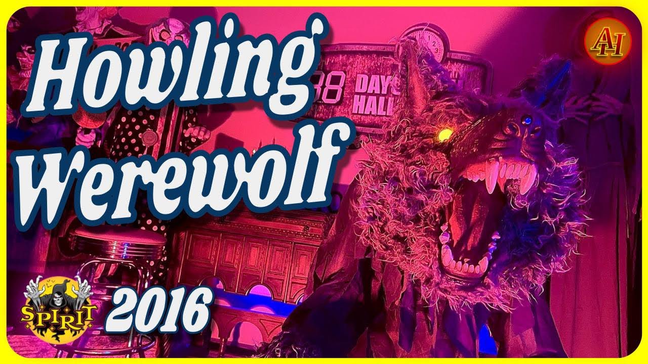 Howling Werewolf Unboxing/Setup/Demo | Spirit Halloween - YouTube