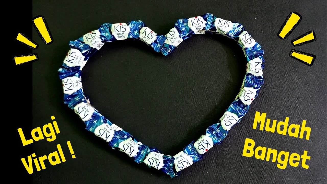 Cara Membuat PERMEN LOVE VIRAL yang Mudah Banget !!! KADO UNTUK GURU ...