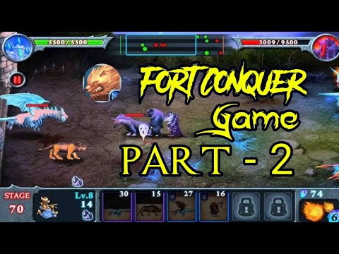 Fort Conquer Game | PART 2 | Battle of the beasts | ofline games 2024 ...