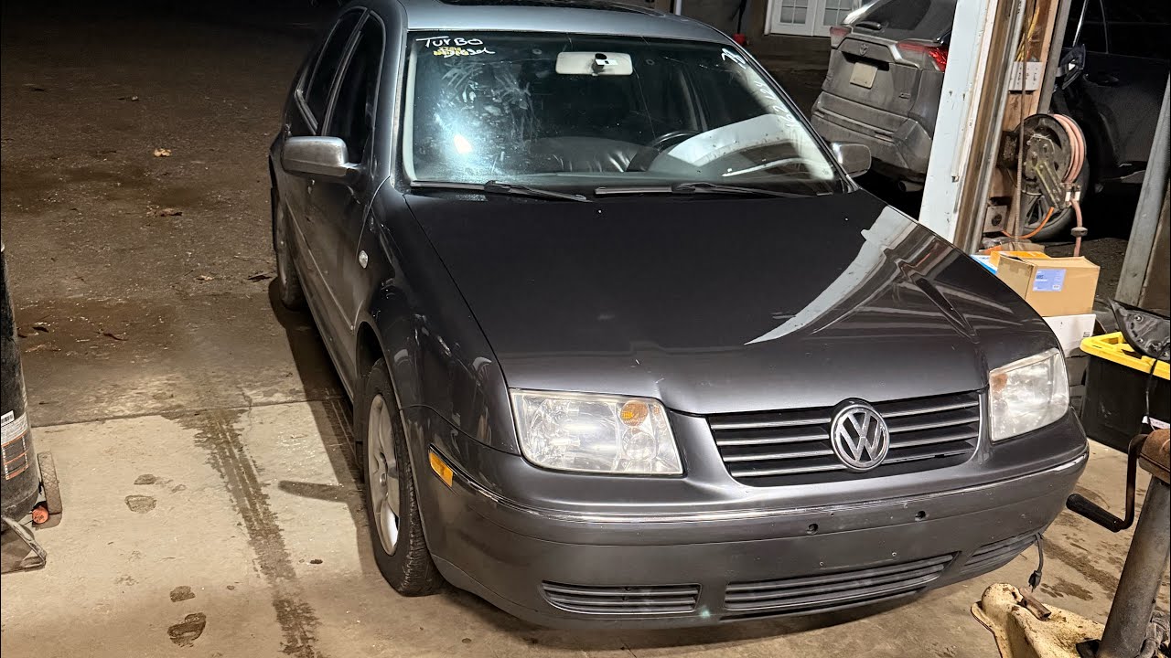 Transmission service 2004 VW Jetta tdi BEW - YouTube