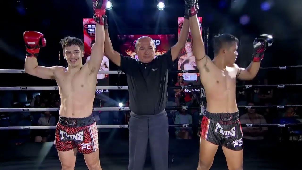 Samuel 7 Muay Thai Gym vs Mongkolchai Kriatchailek - Legend FC - YouTube
