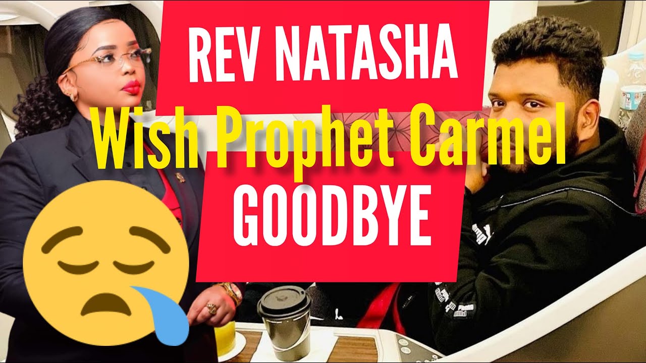 Rev. Lucy Natasha Says Goodbye to Prophet Carmel - YouTube