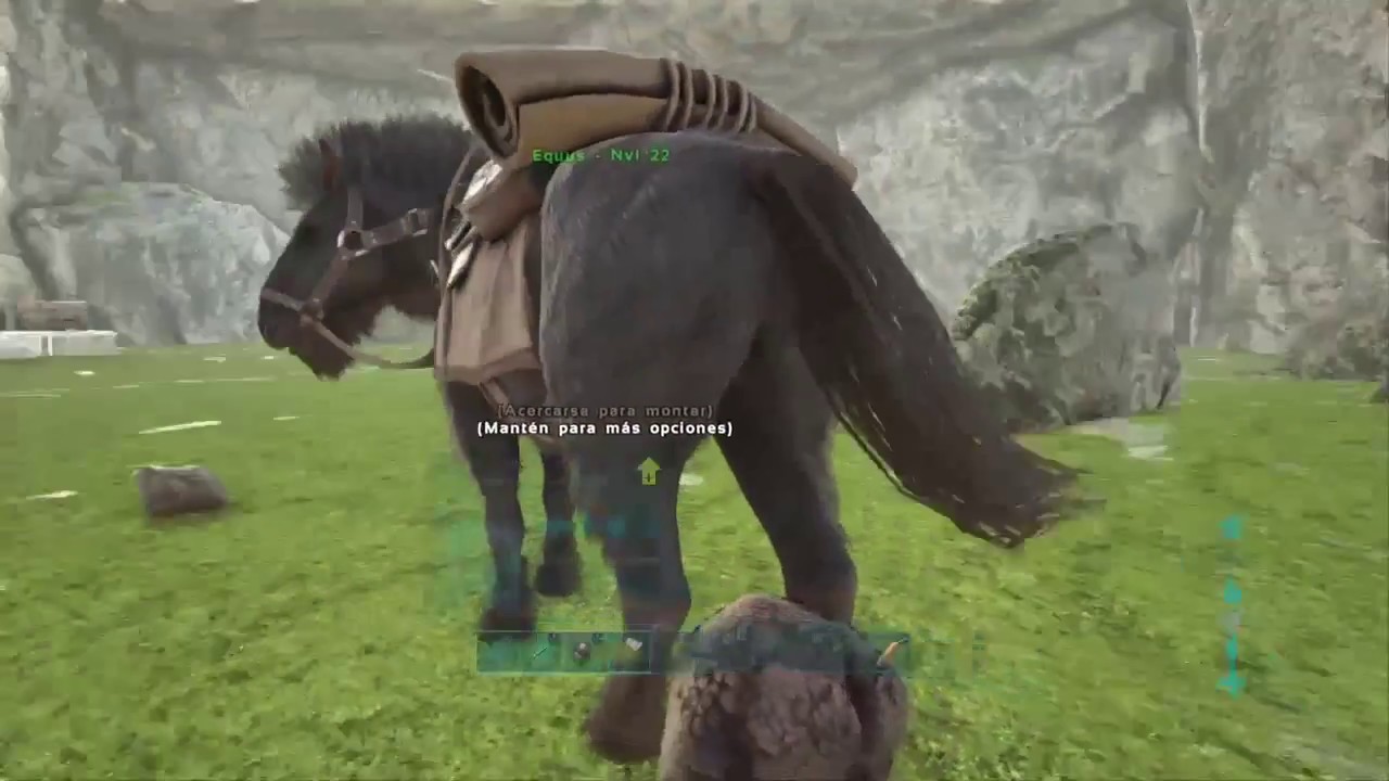 ARK RAGNAROK COMO TAMEAR A UN EQUUS (caballo) - YouTube