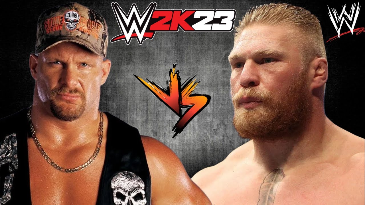 Steve Austin vs Brock Lesnar - YouTube