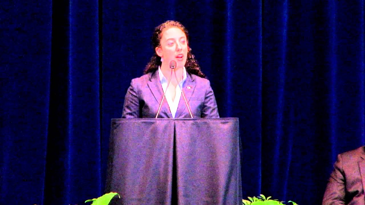 Paterno Fellow Lauren Perotti Speaks at Joe Paterno's Memorial Service ...