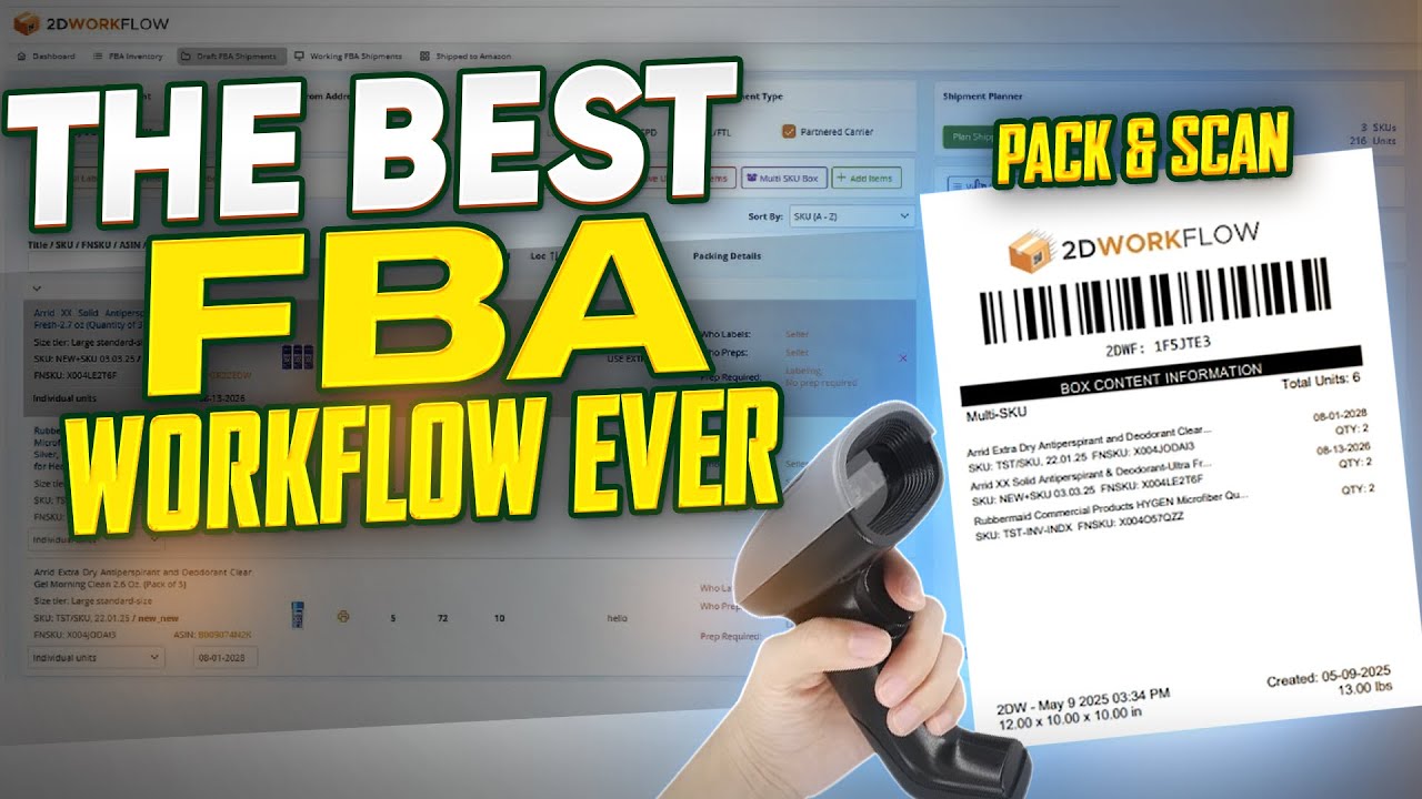 The Best Way to Prep & Ship SPD Shipments to Amazon FBA (2025 Workflow ...