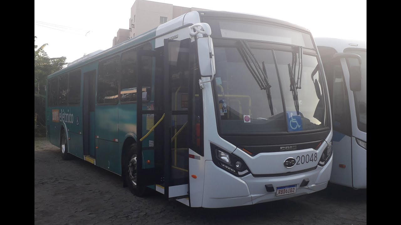 BYD - Elétrico - Caio Millennium IV - YouTube