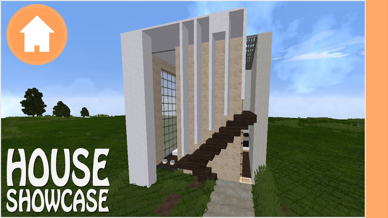 Minecraft: Modern Town House Design Showcase - YouTube