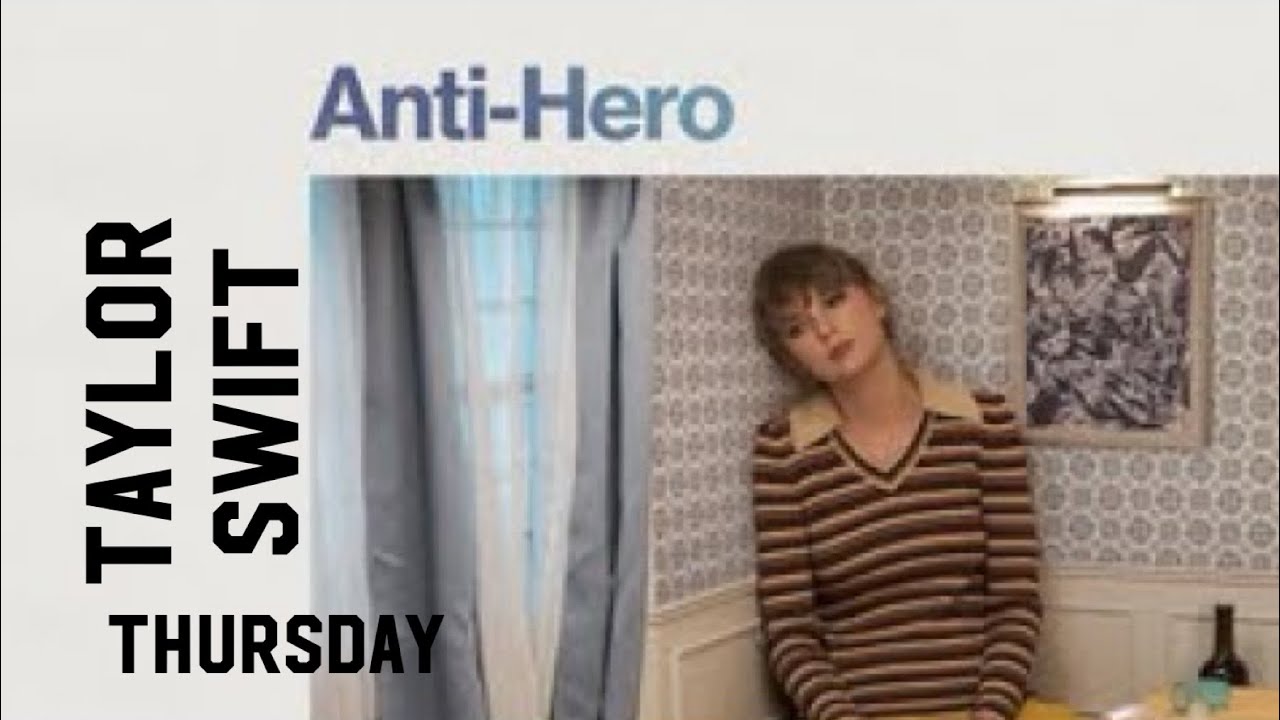 Taylor Swift Thursday Anti-Hero on Vinyl - YouTube