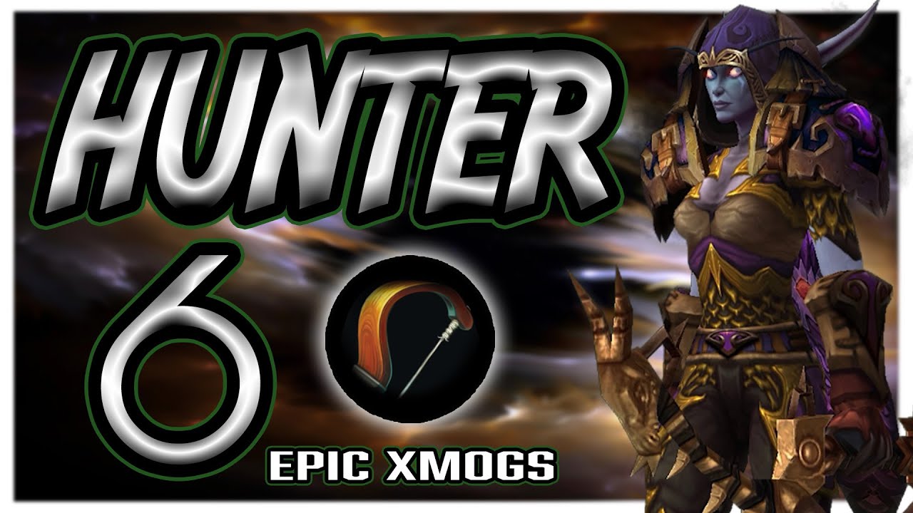 World of Warcraft BFA - 6 Unique Hunter Transmog Sets - YouTube