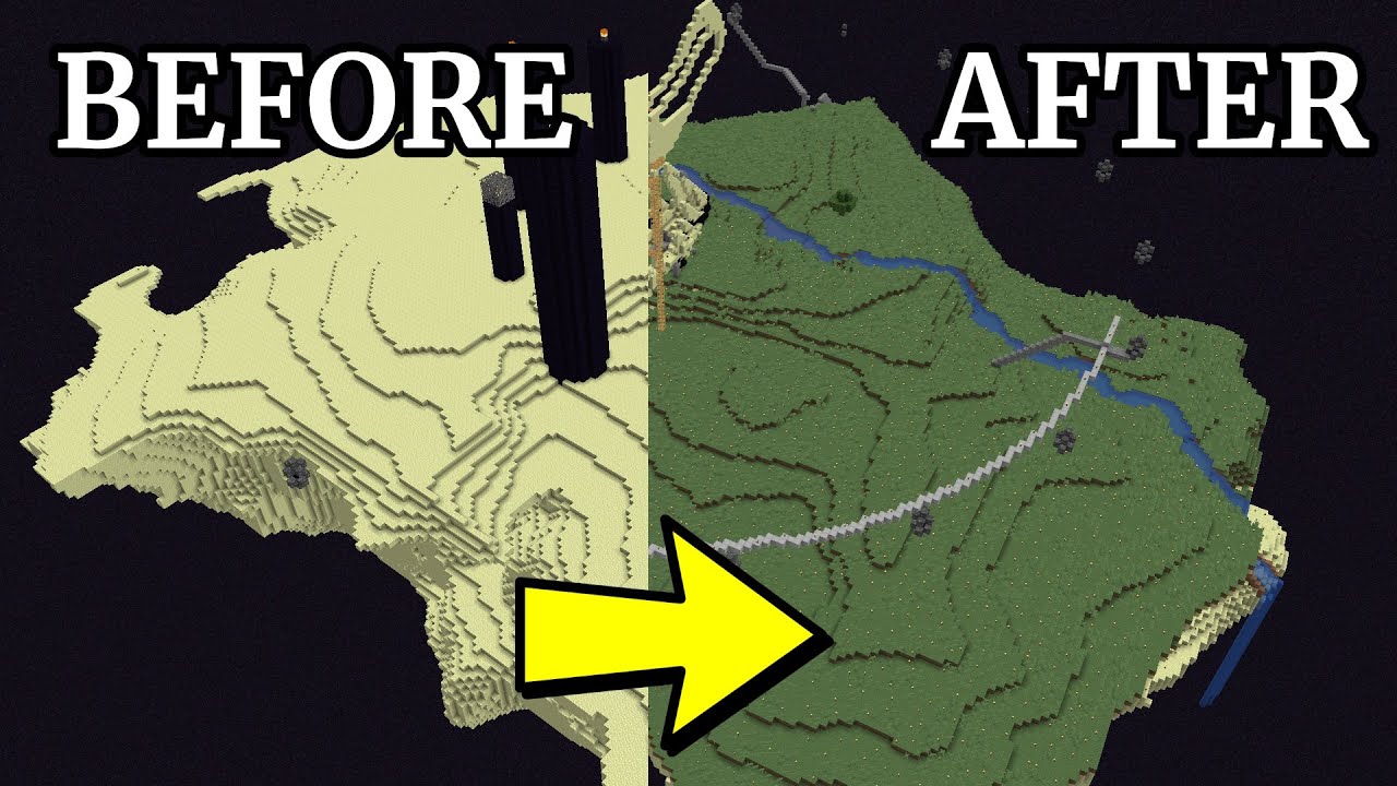 EPIC End Transformation // Survival World Tour // Minecraft Java Realm ...