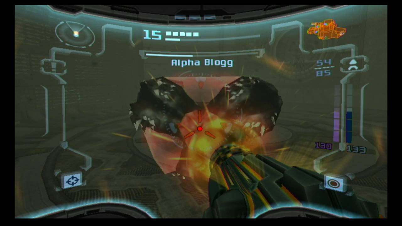 Metroid Prime 2: Echoes Boss 7 - Alpha Blogg - YouTube