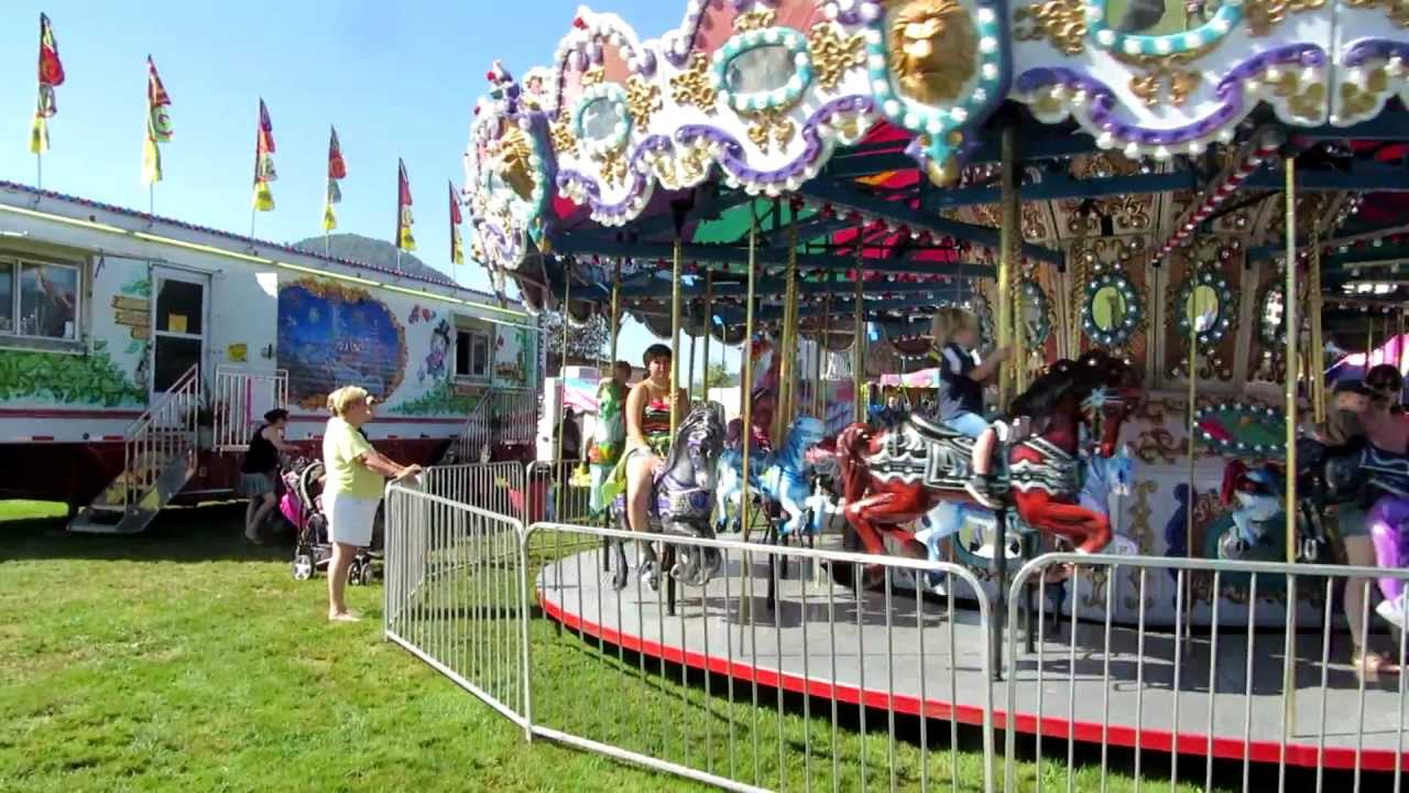 Agassiz Fall Fair Carousel 2012 - YouTube