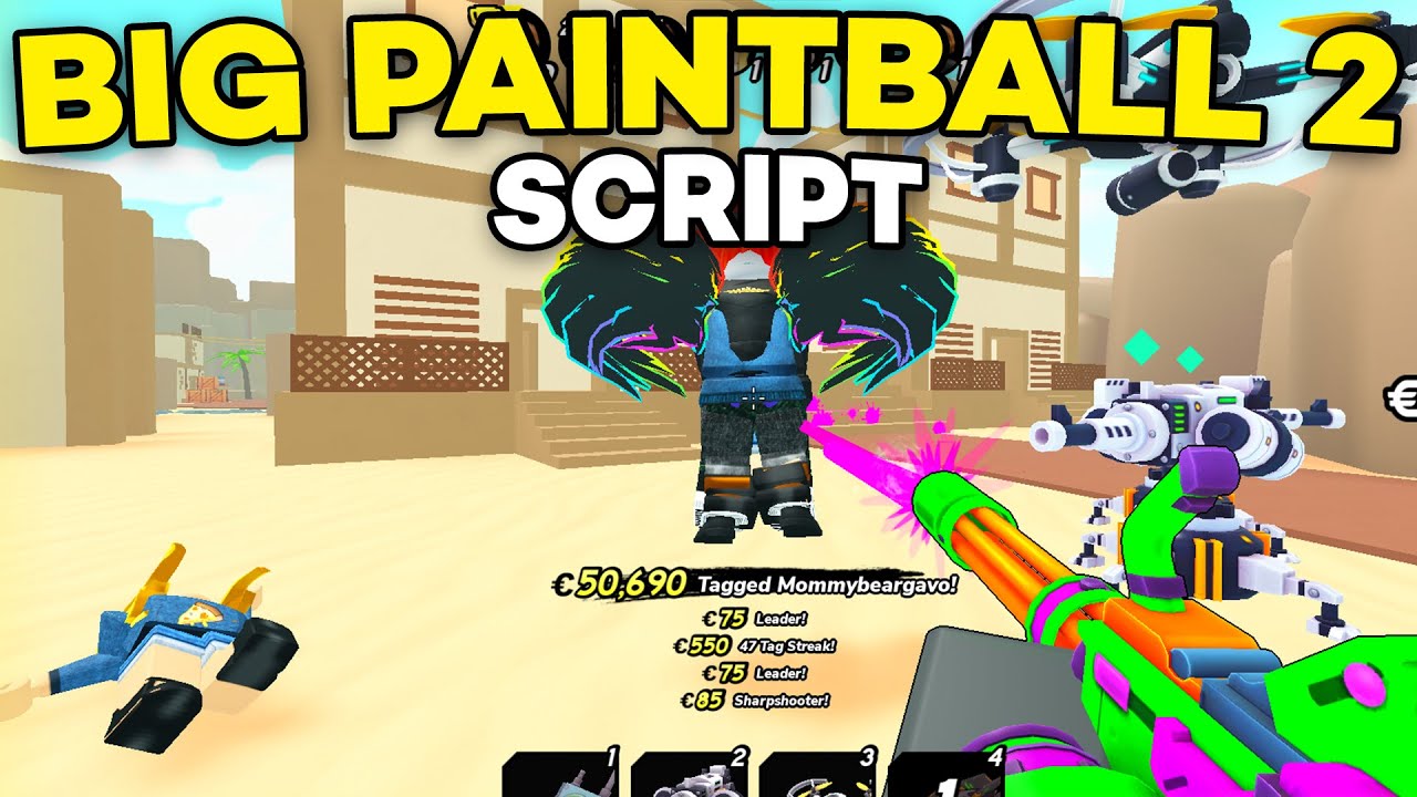 [FREE] Big Paintball 2 Script | Auto Kill, Auto Farm, Aimbot | ALL ...