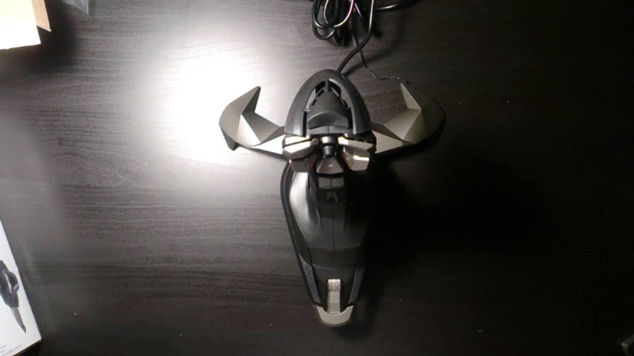 Unboxing Joystick Mad Catz Cyborg V1 " flight stick " - YouTube