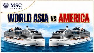 MSC World Asia vs World America: 10 BIGGEST Differences You Need to Know