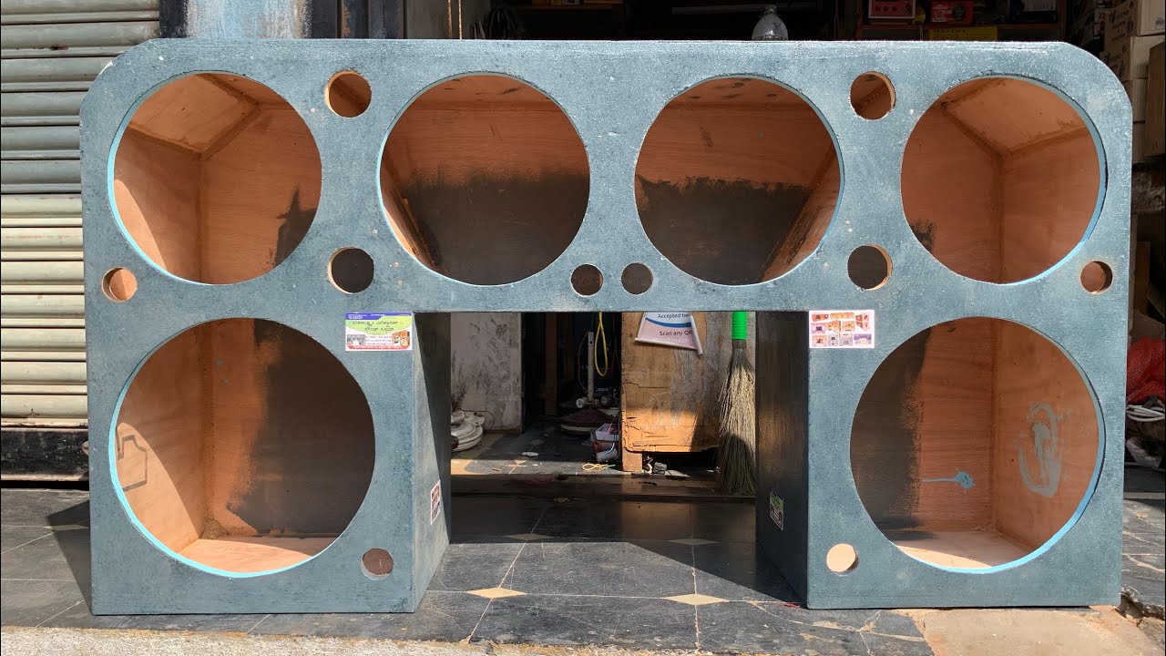 Tractor sound box sunmic home made sound box - YouTube