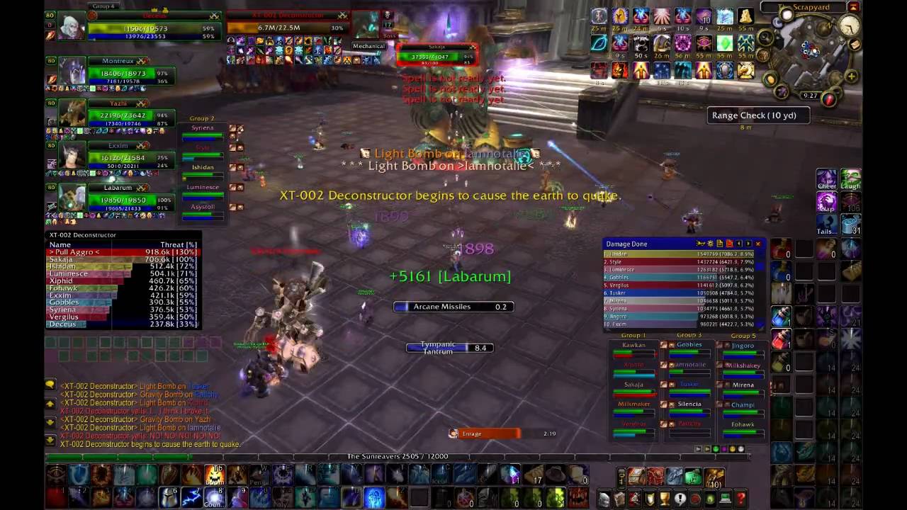 Weekend Warlords - 25 Man XT-002 Deconstructor - Heroic: Nerf ...