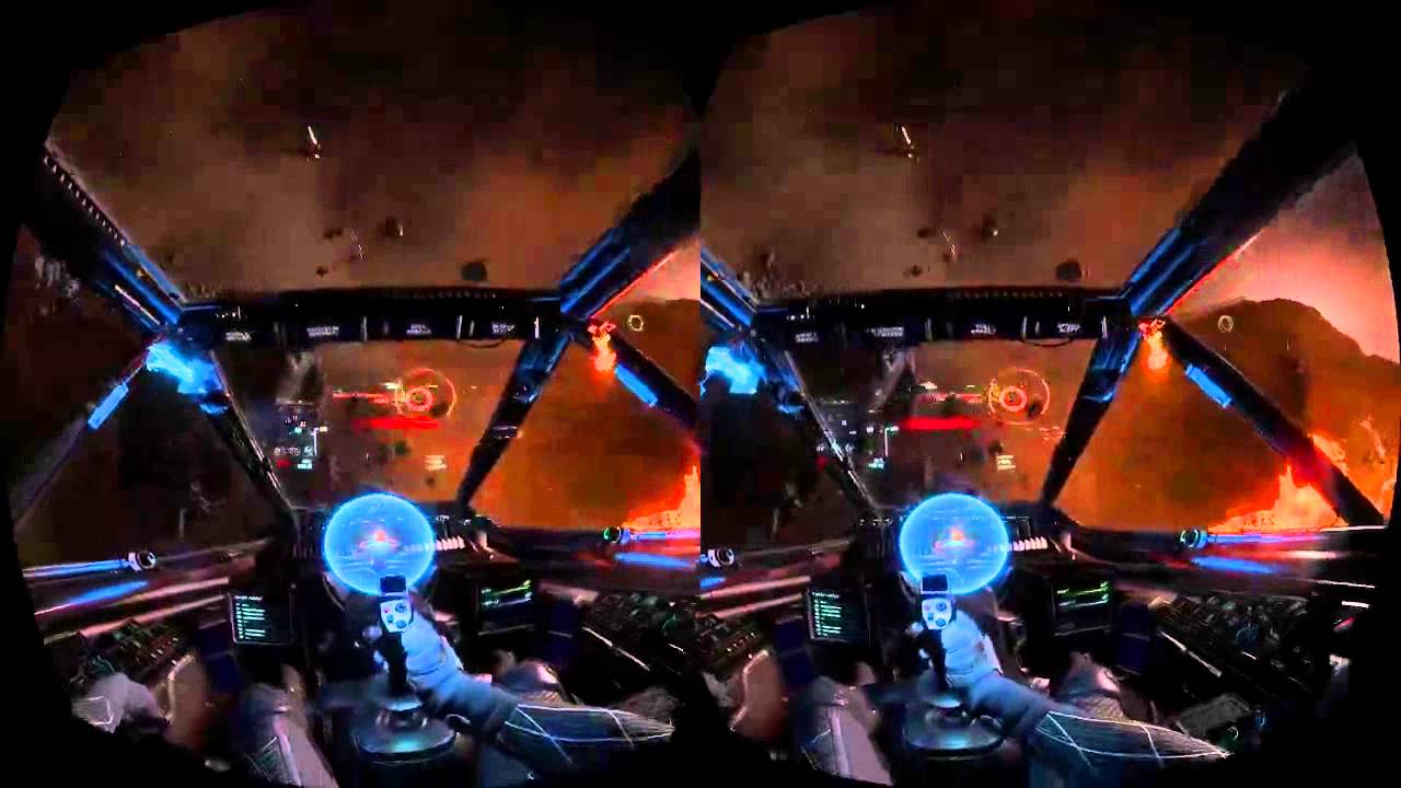 Star Citizen Arena Commander Oculus rift + Joystick + Keyboard - YouTube