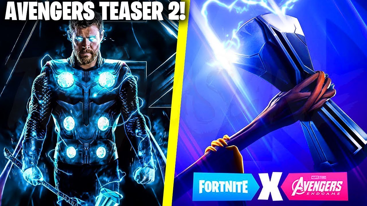 THOR IN FORTNITE! - STORMBREAKER PICK-AXE COMING SOON? THE AVENGERS ...