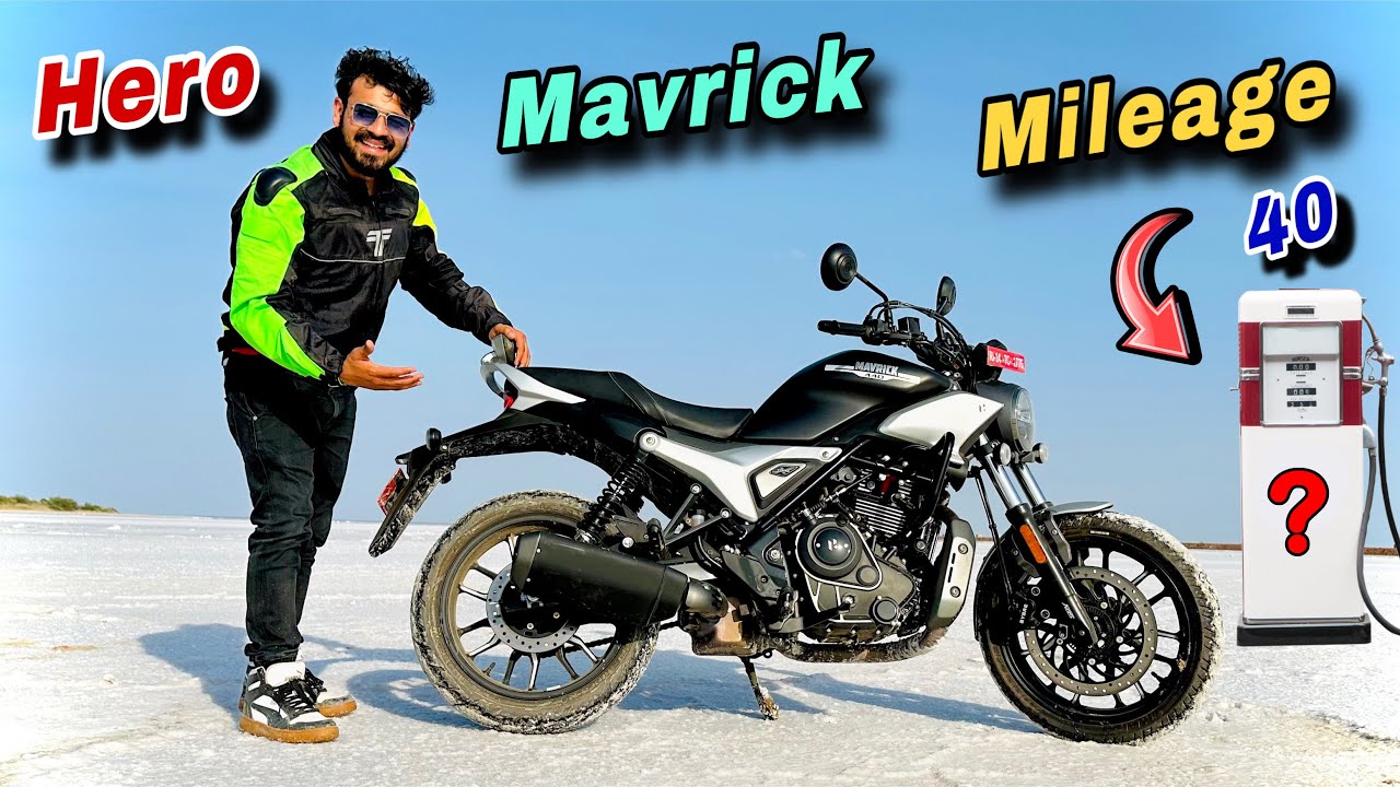 Hero Mavrick 440 Mileage Best Bike for Touring - YouTube