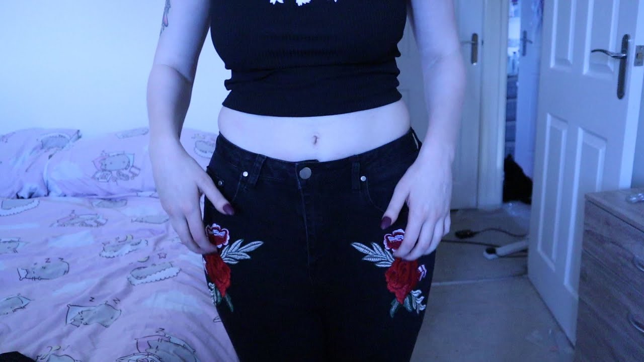 ASMR Jean/Shorts Scratching 😇 - YouTube
