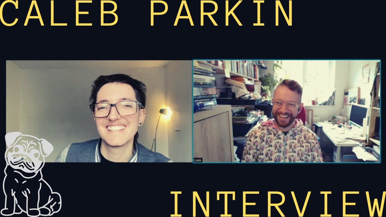 Interview with Caleb Parkin | On queer ecopoetry & book cover apparel - YouTube