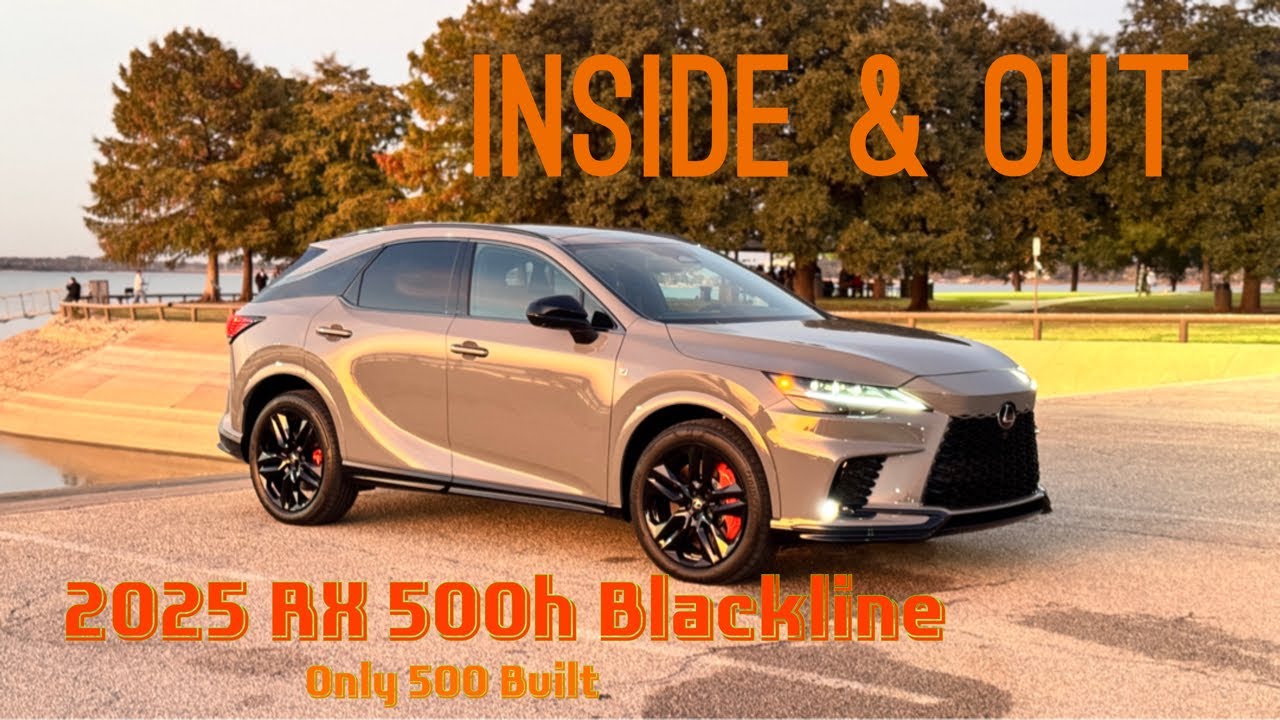 Inside & Out the 2025 Leuxs RX 500h Blackline | Only 500 Built ...